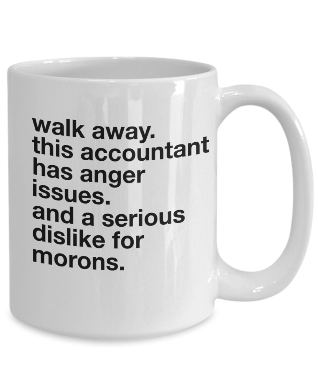 Accountant Gift Idea Funny Coffee Mug Accounting Issues Humor Novelty ...