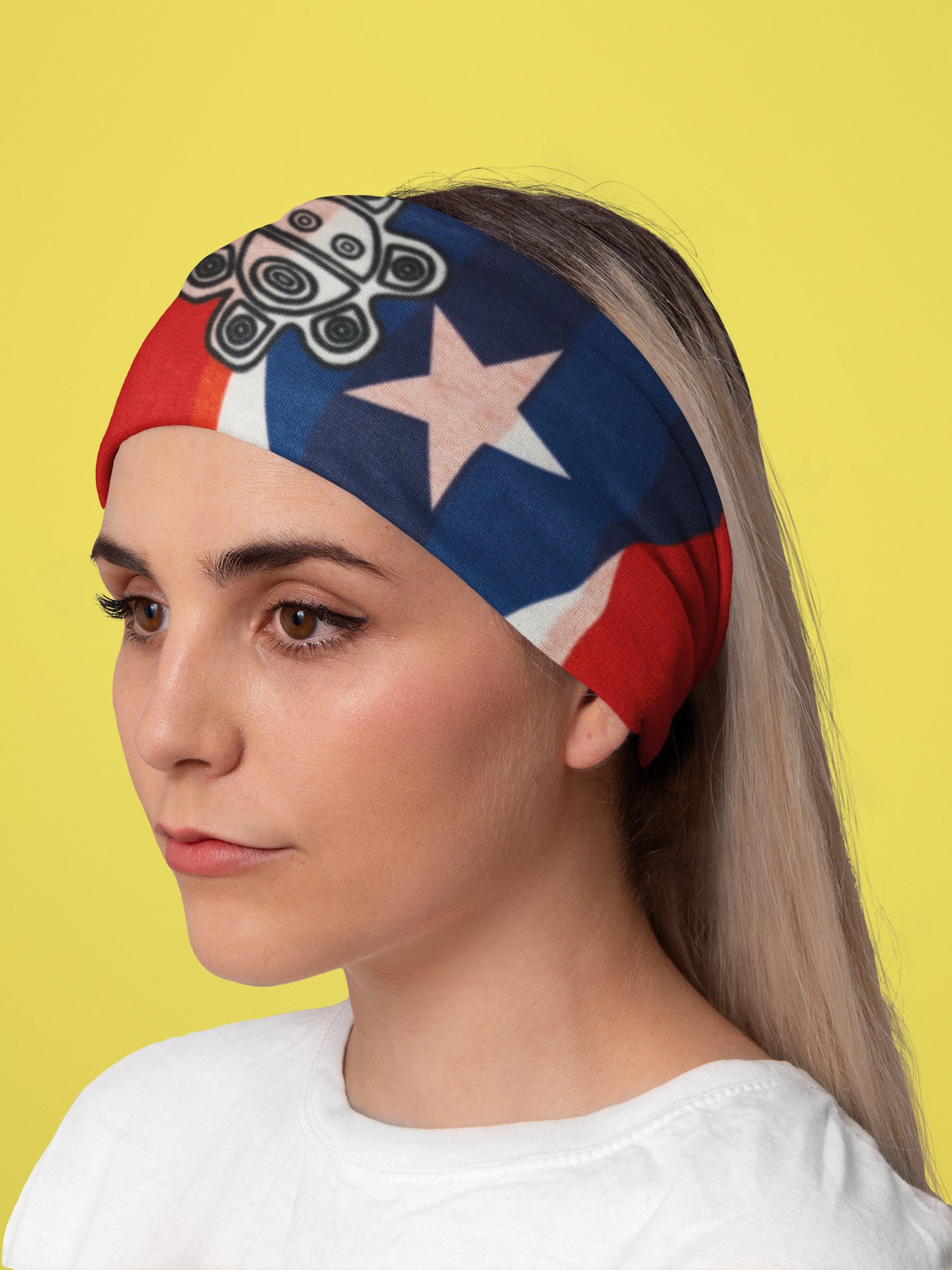 M H Star Flag Or S H Ba Mask Neck G Head Wrap Mask S W’s C US $9.20 ...
