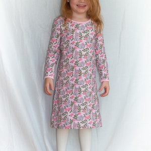 PDF Lalle Kjolen Mønster Sewing Pattern Nattkjole Nattlinne Nightgown ...