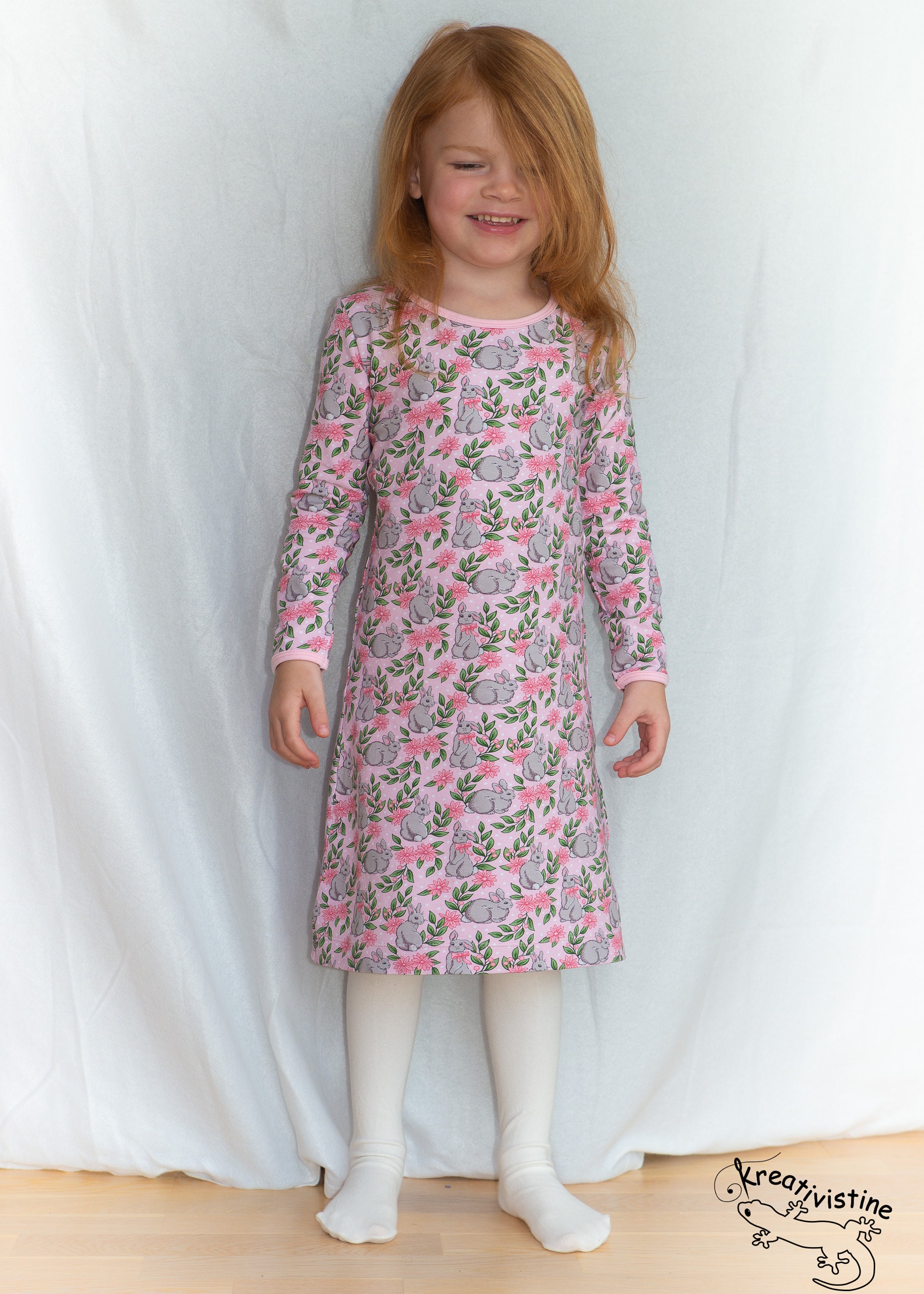 PDF Lalle Kjolen Mønster Sewing Pattern Nattkjole Nattlinne Nightgown ...
