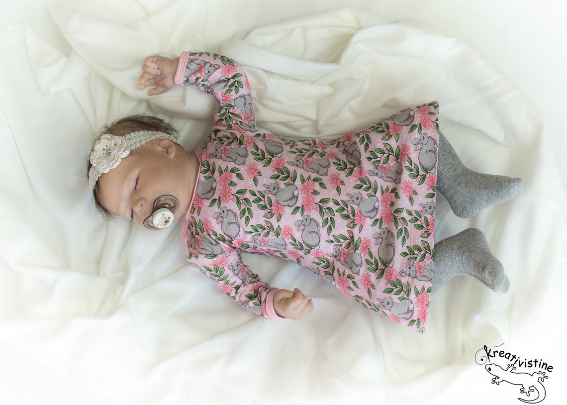 PDF Lalle Kjolen Mønster Sewing Pattern Nattkjole Nattlinne | Etsy