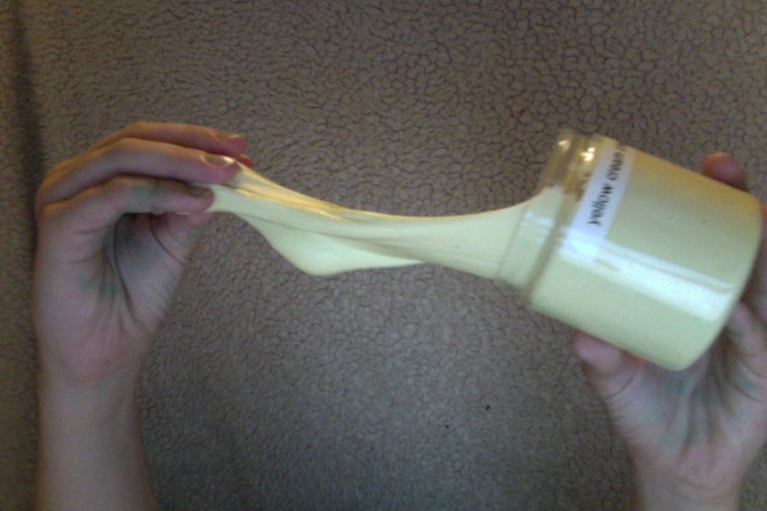 Yellow Cream Cheese Slime - Etsy