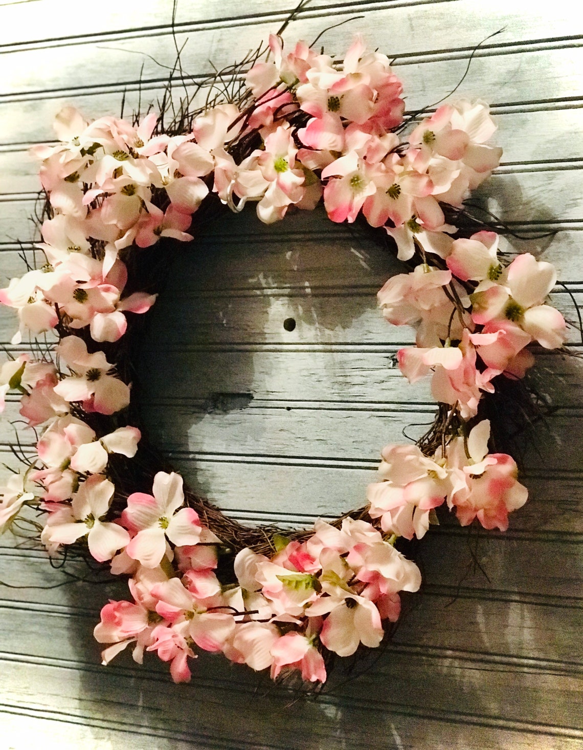 Cherry Blossom Wreath, Simple Minimalist Wreath, Indoor or Outdoor ...