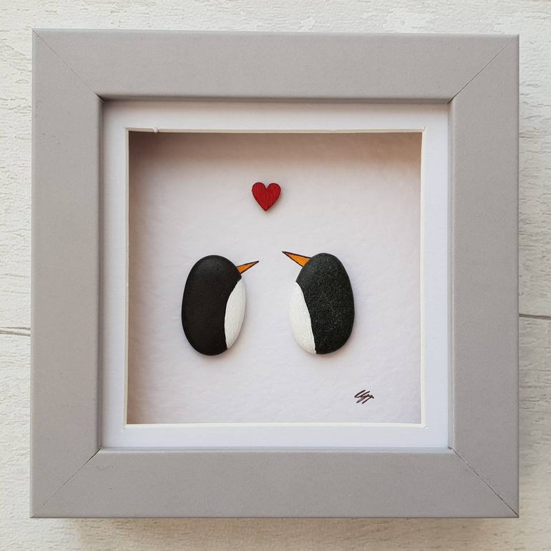 Pebble Art Picture - Etsy