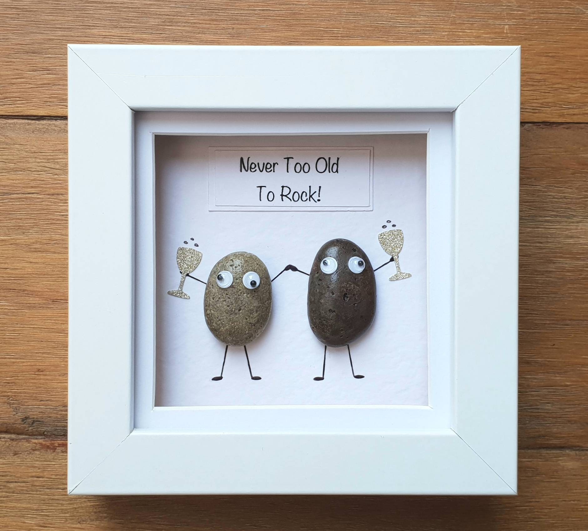 Pebble art friends gift funny unique gift for mom unique | Etsy