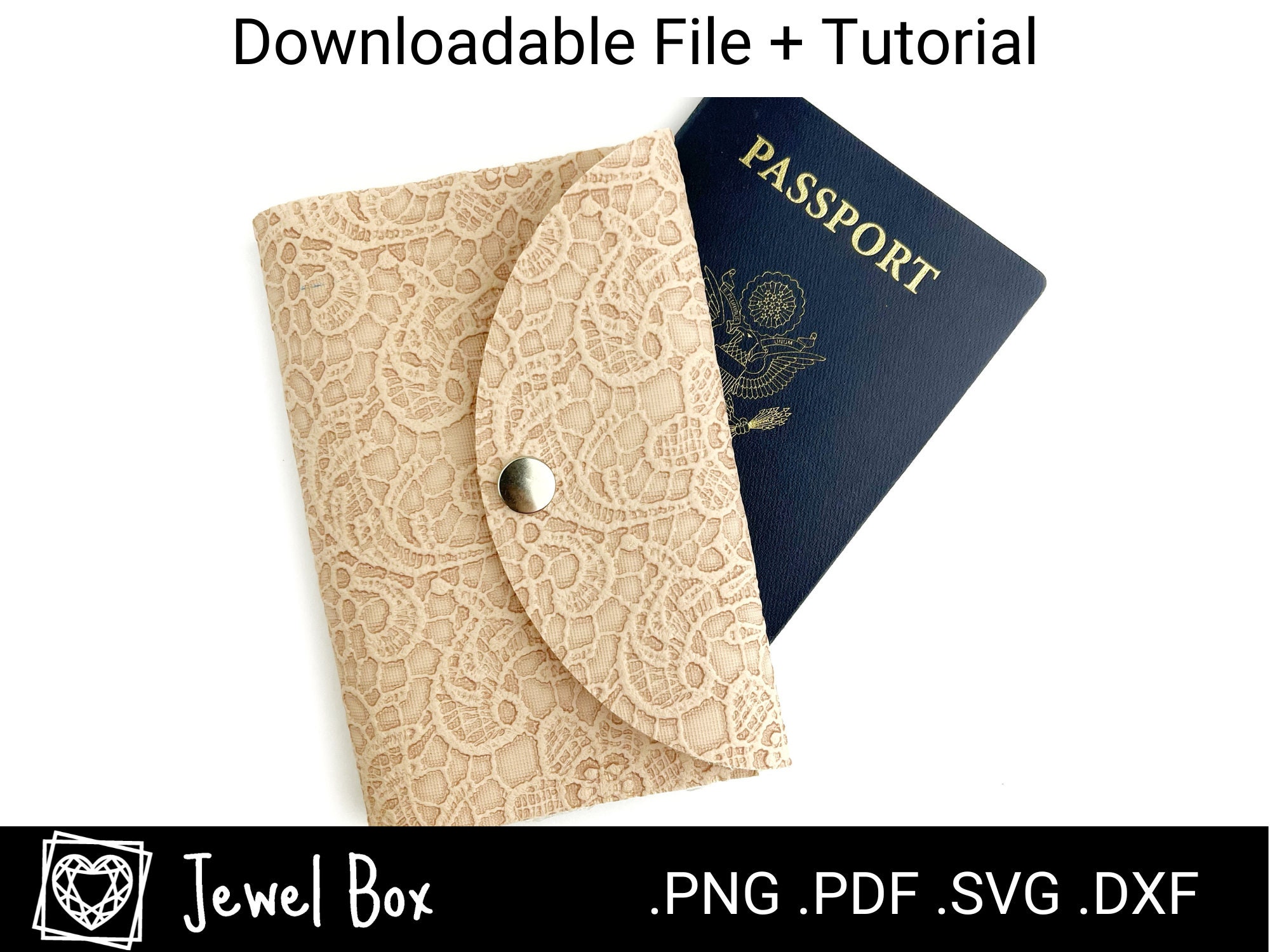 Passport Cover Template