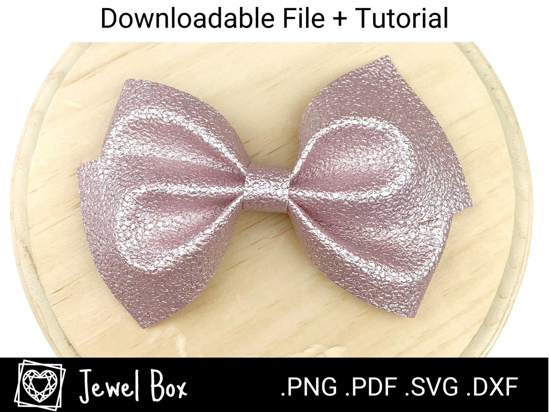 Half Cut Loop De Lou Pinch Bow, Classic Bow Template SVG, Sizzix, Crafting, Bow SVG, Bow ...