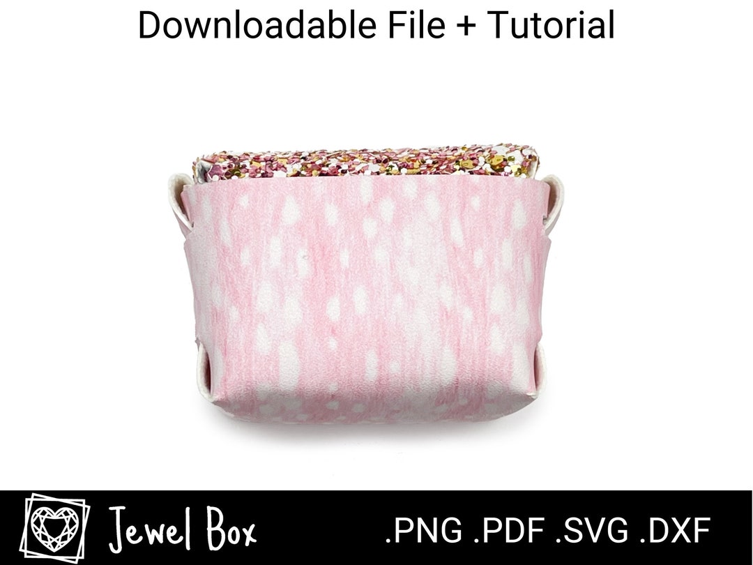 Trinket Gift Box Template, Gift Box SVG, Gift Box Cutfile, Sizzix ...