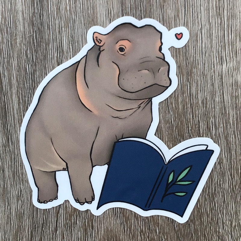 Hippo Art - Etsy