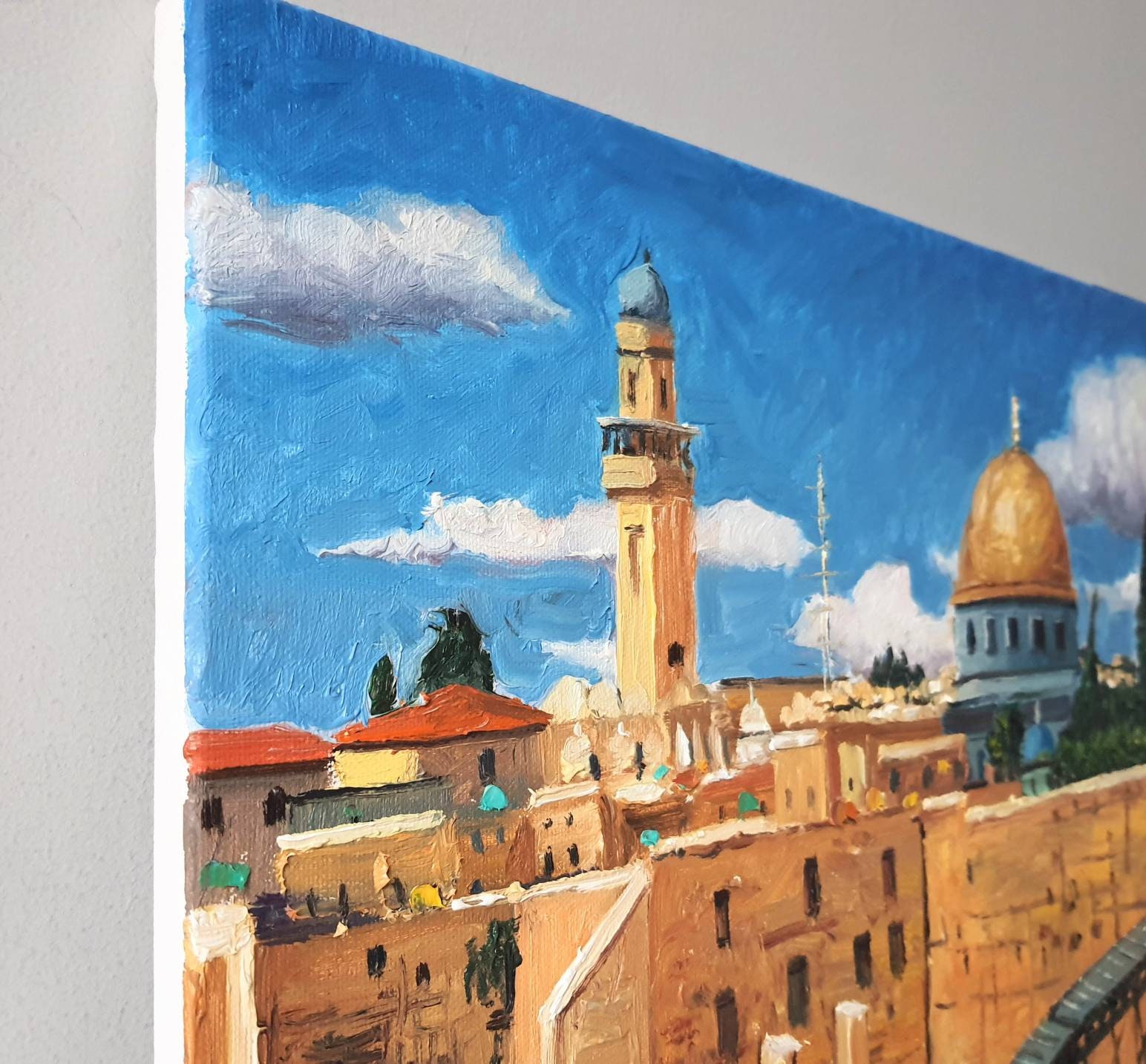 Jerusalem Western Wall, Oil Painting - Etsy