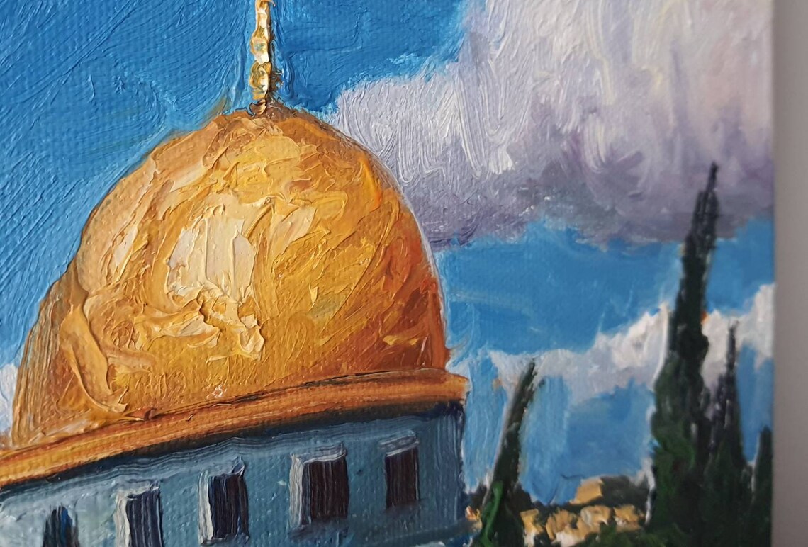Jerusalem Western Wall, Oil Painting - Etsy