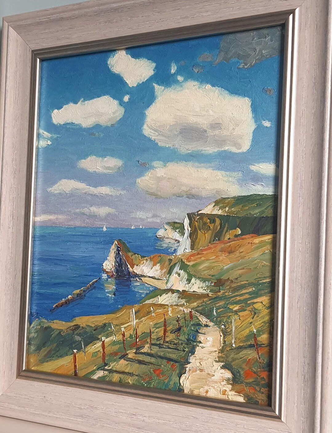 Dorset, Flower's Barrow, Oil Painting on Canvas - Etsy