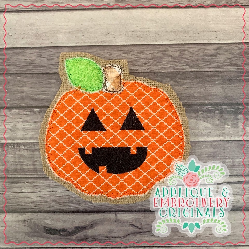 Applique & Embroidery Originals Digital Design 2056 Jack O - Etsy