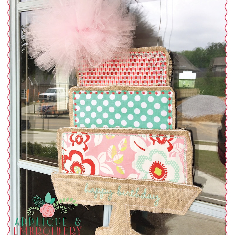 Cake Applique - Etsy