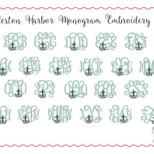 Applique and Embroidery Originals Digital Design-317 Charleston Harbor ...