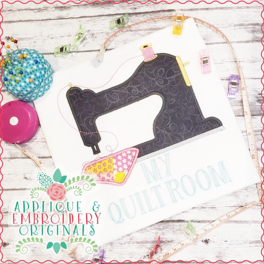 Applique and Embroidery Originals Digital Design - 2413 Sewing Machine ...