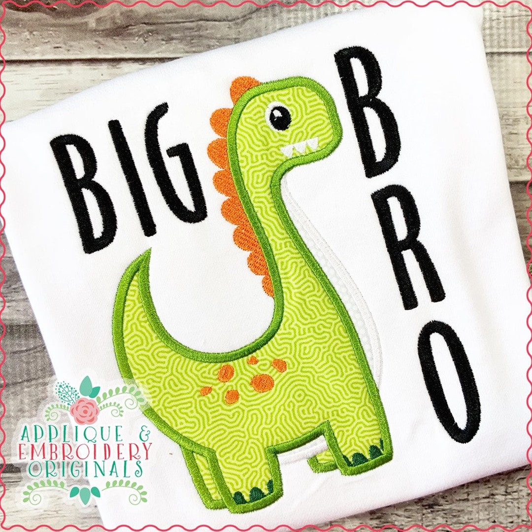 Applique and Embroidery Originals Digital Design - 2596 Dinosaur ...