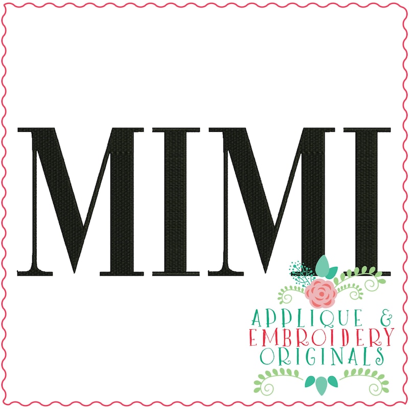 Mimi Embroidery - Etsy