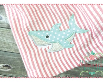 Shark Applique Embroidery Design INSTANT DOWNLOAD - Etsy
