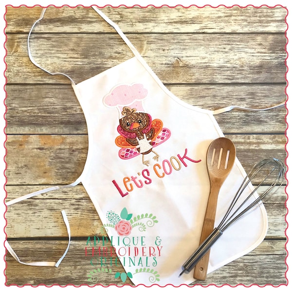 Chef Applique - Etsy