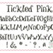 Applique and Embroidery Originals Digital Design- 246 Tickled Pink ...