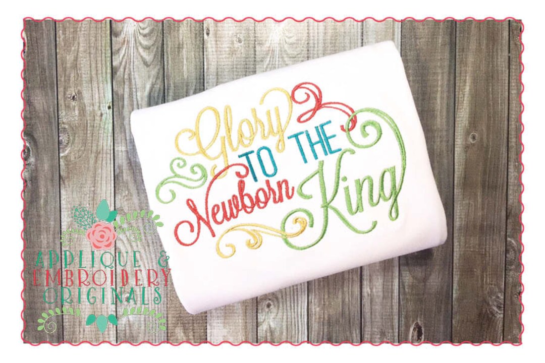 Applique and Embroidery Originals Digital Design -- 104 Glory to the ...