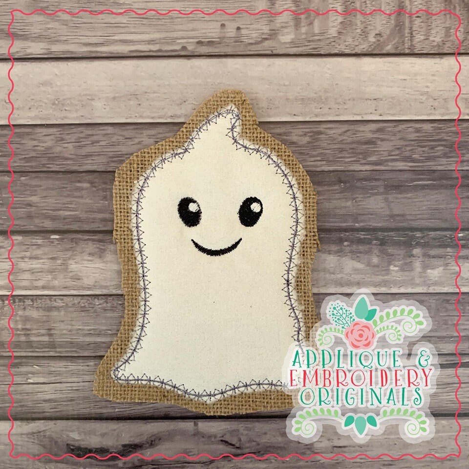 Applique & Embroidery Originals Digital Design 2056 Ghost Halloween ...