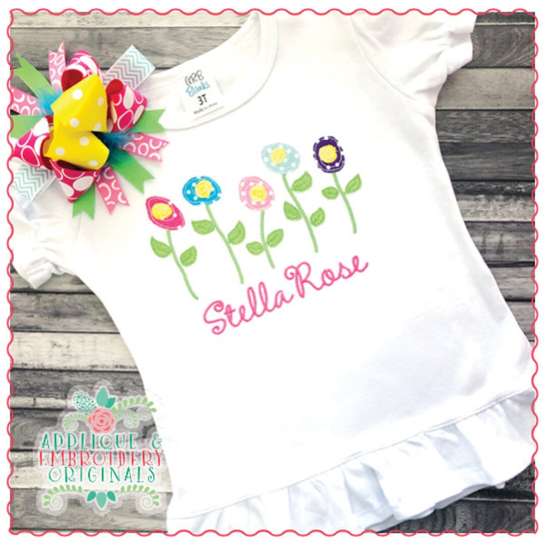 Applique & Embroidery Originals Digital Design 1480 Frayed Rose Garden ...