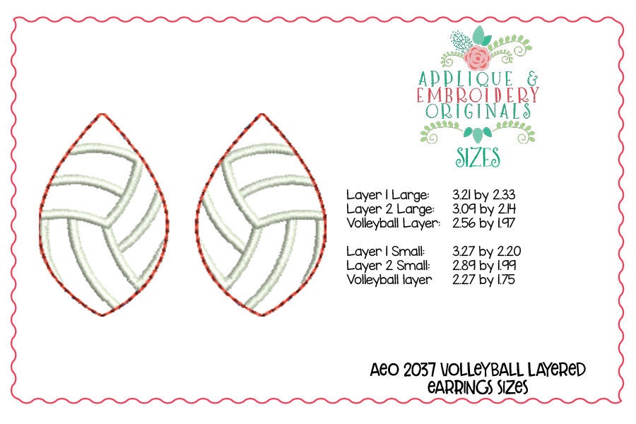 Applique and Embroidery Originals Digital Design 2037 | Etsy