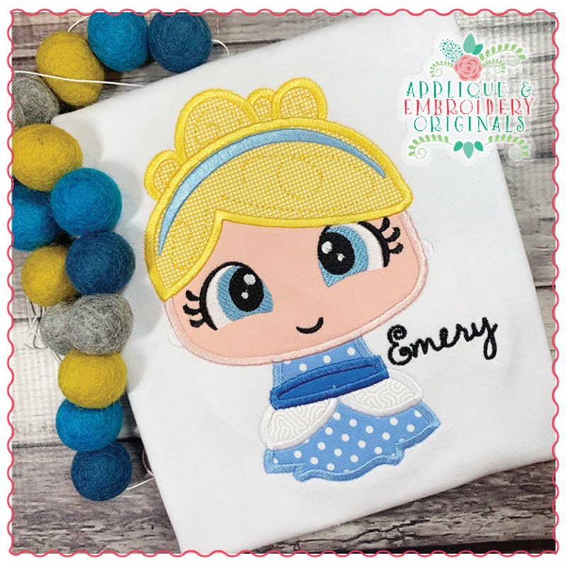 Princess Applique - Etsy