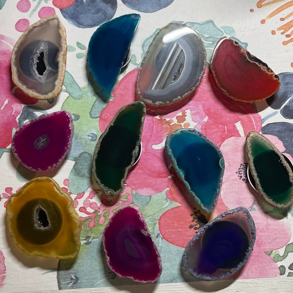 Geode Phone Grip - Etsy