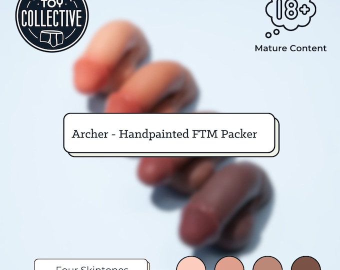 FTM Packer Archer - Realistic Silicone Circumcised Archer Packer ...