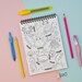 Ocean Positive Affirmation Colouring Page - Canva Instant Printable - Etsy