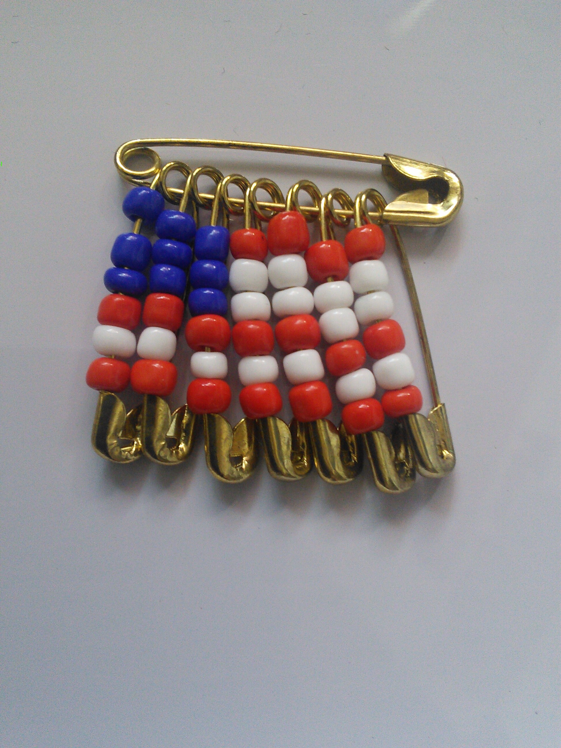 American Flag Safety Pin - Etsy