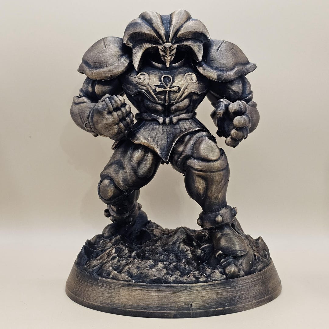 Exodia Custom 3d Printed Fan Art Statue Hand Painted 6 Inches Tall - Etsy