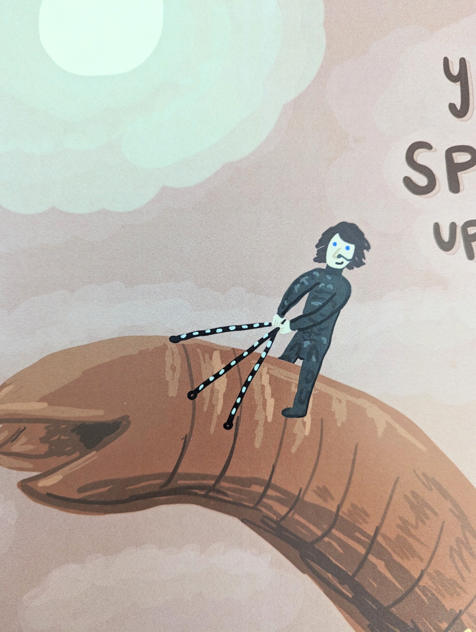 Dune Sandworm Art Print - Etsy