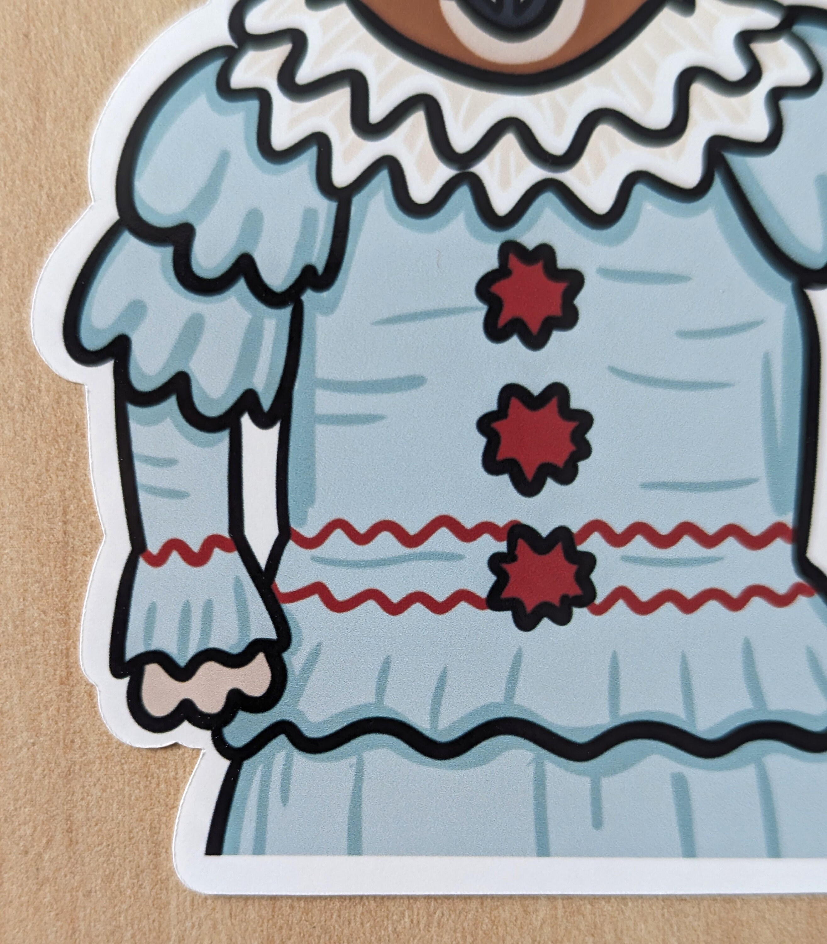 Pennywise Cat Sticker purrnywise A Claw-some Twist on the Iconic ...