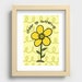 Cheer up Buttercup Flower Art Print (print Only) - Etsy
