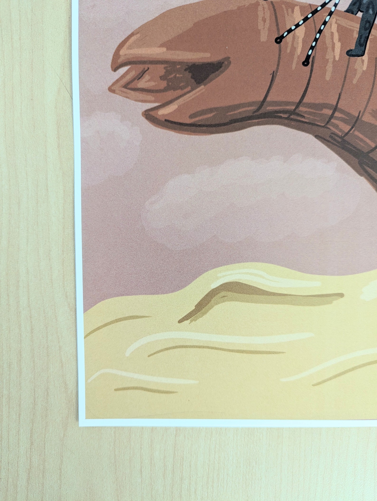 Dune Sandworm Art Print - Etsy