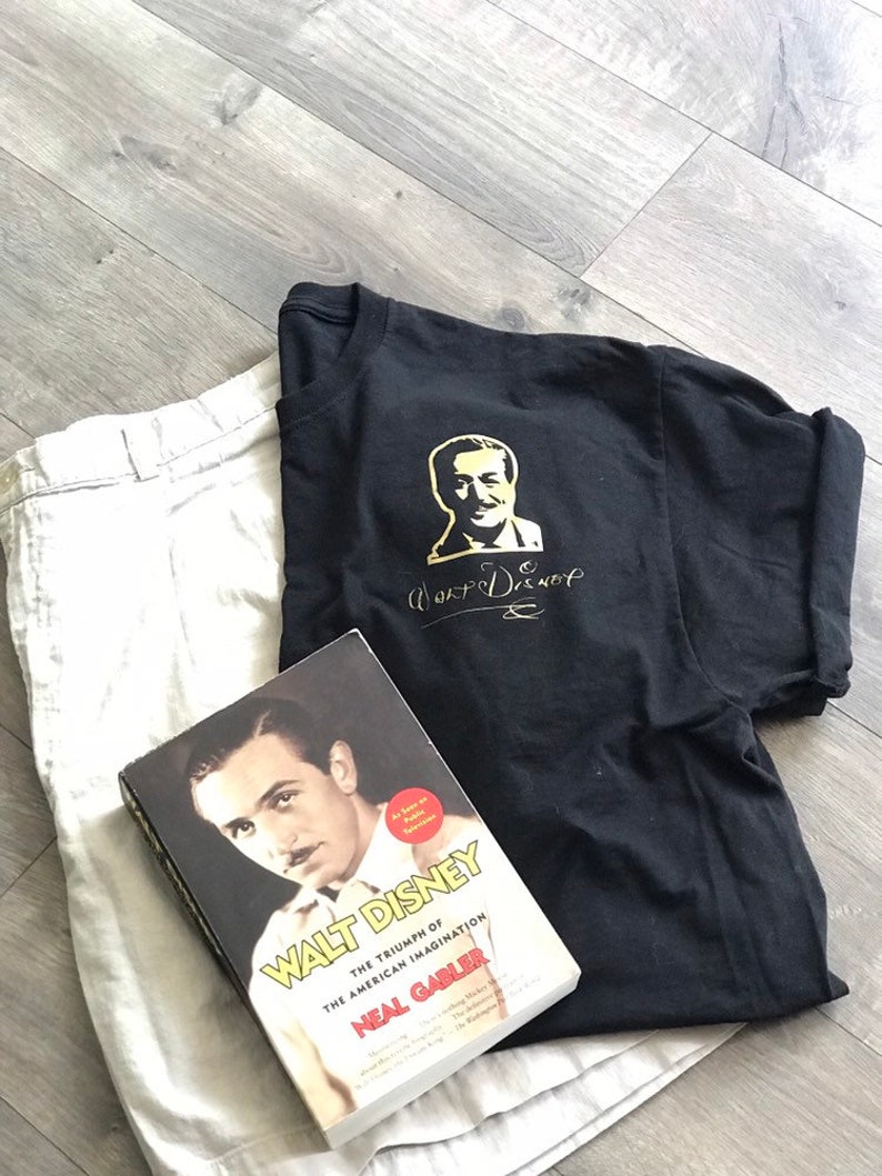 Walt Disney Signature Shirt - Etsy