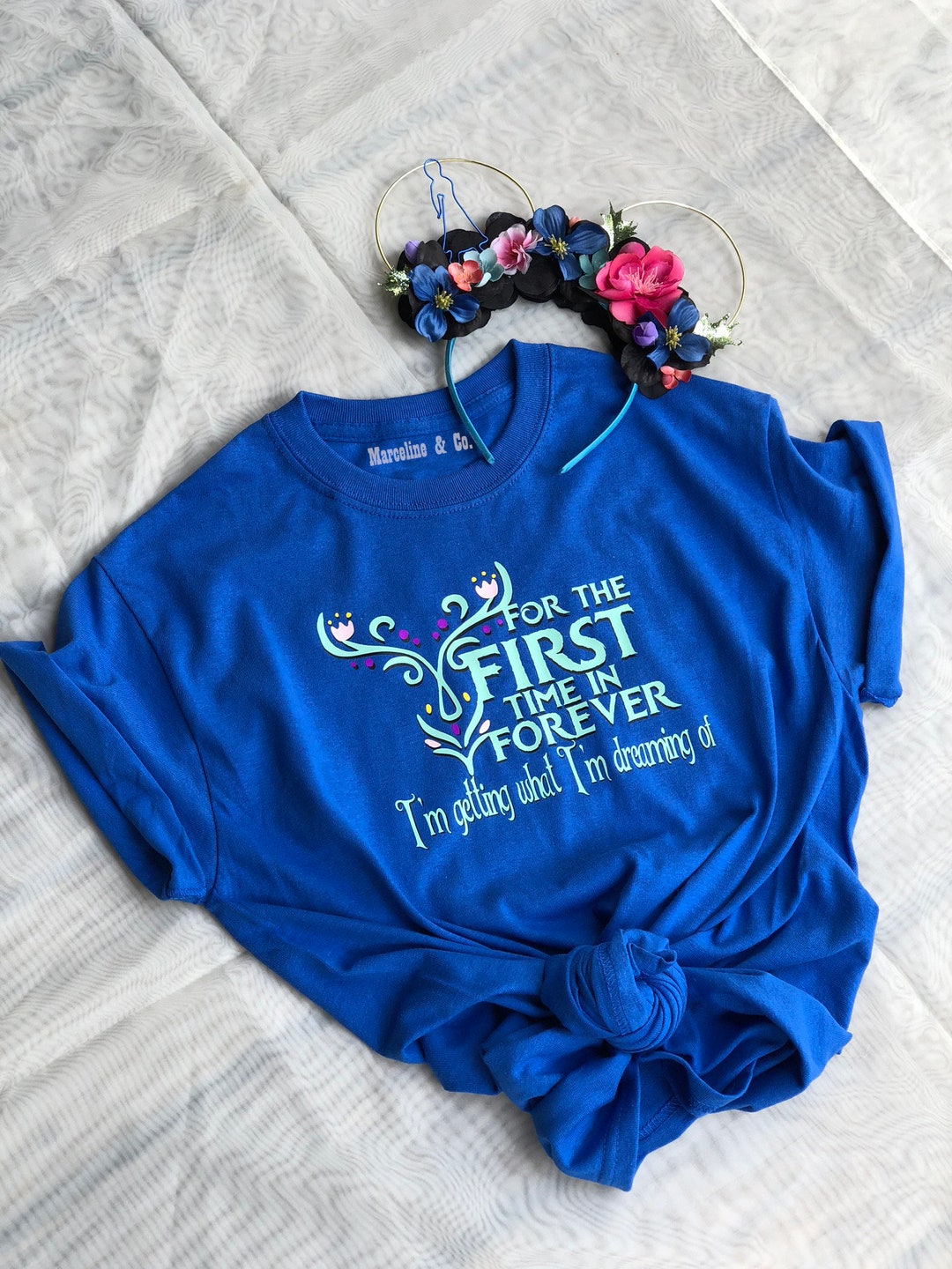 For the First Time in Forever | Frozen's Anna Inspired T-shirt - Etsy