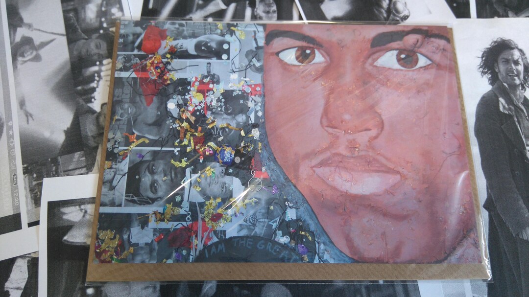 I Am the Greatest (muhammad Ali) - Greeting Card - Etsy