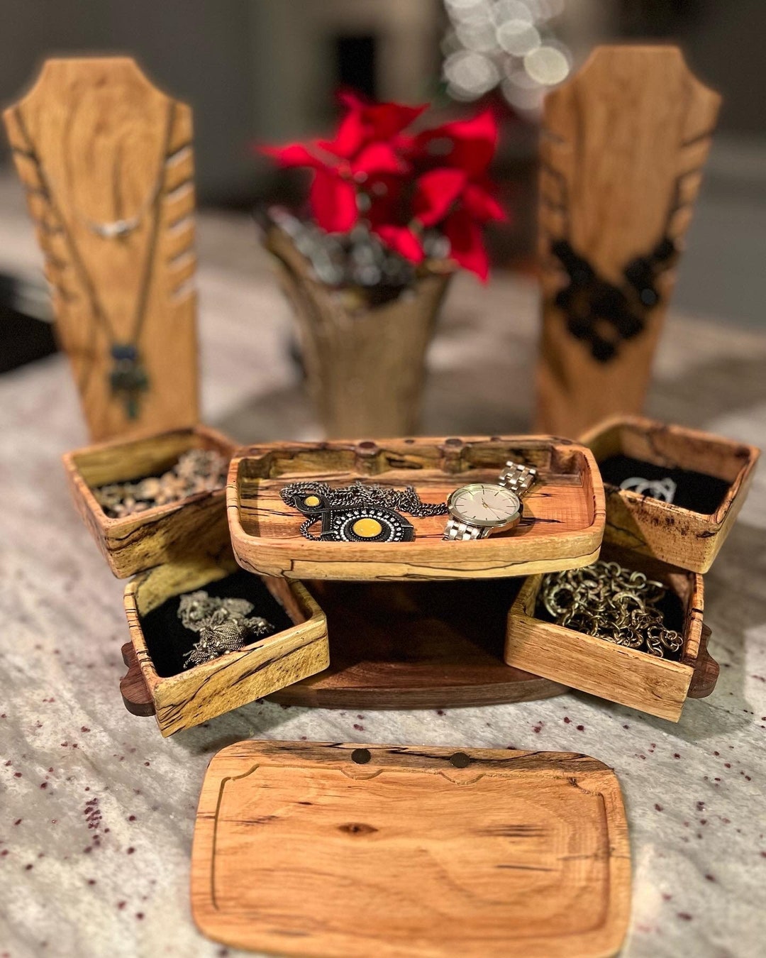 Four Drawer Jewelry Box - CNC Project - CNC Design - - Etsy