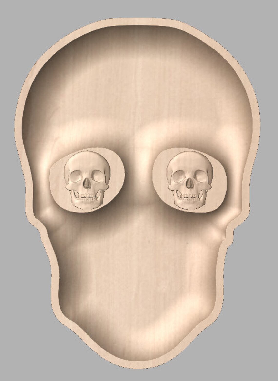 Halloween Candy Dishes - STL Files - CNC Carve - 3D Model - Etsy