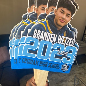 Grad Fan No Ribbon - Etsy