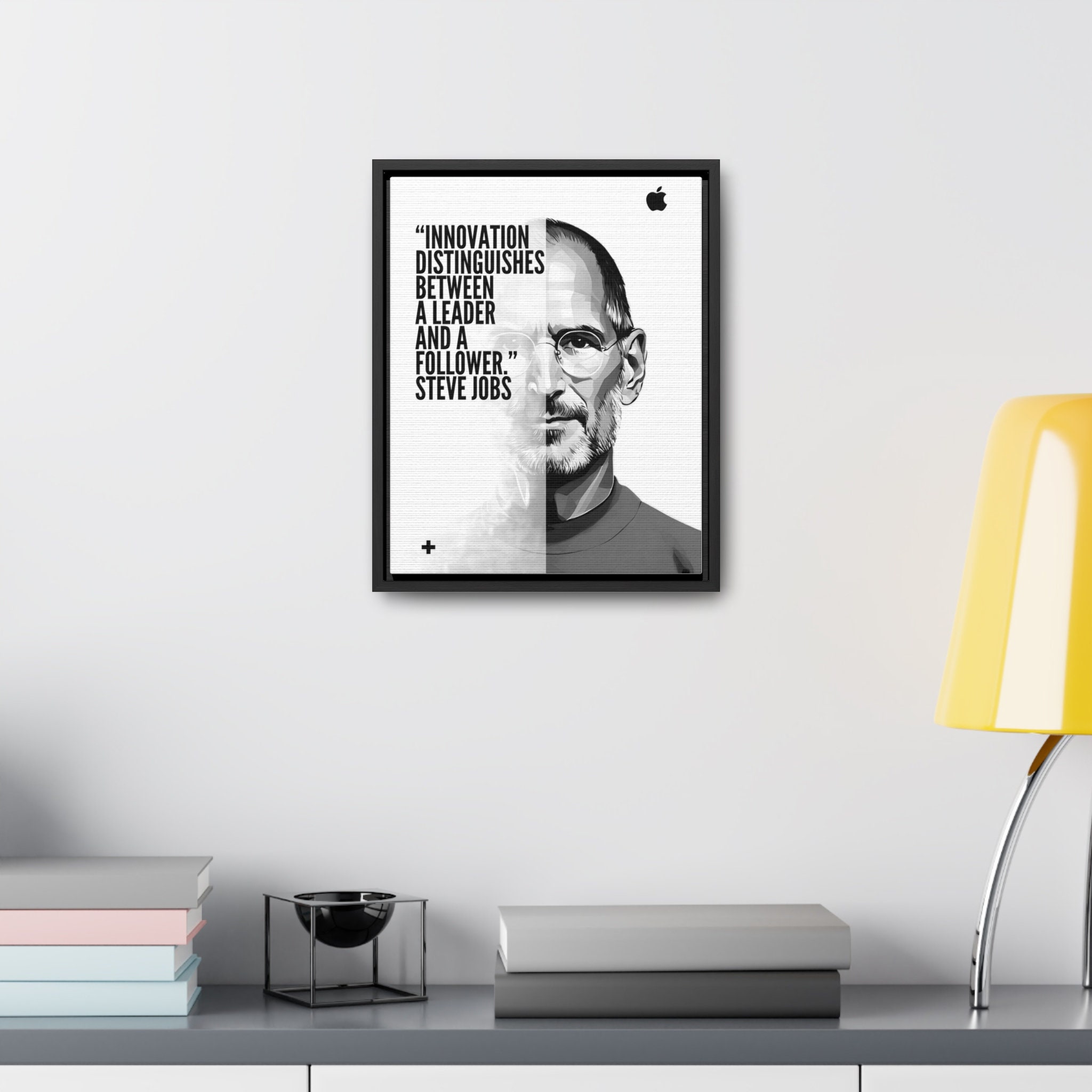 Steve Jobs Motivational Quote Gallery Canvas Wraps, Vertical Frame - Etsy
