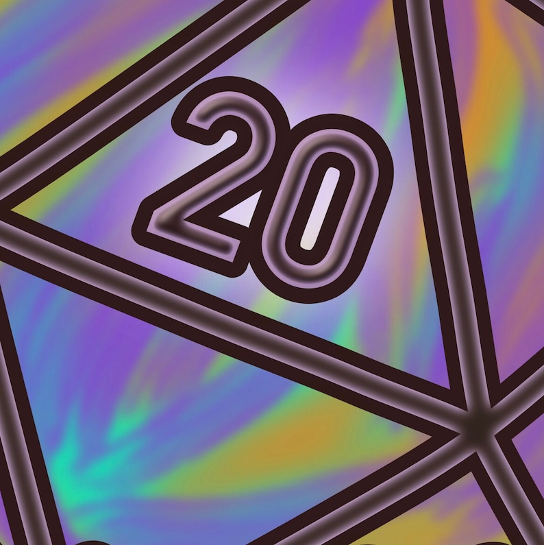 D&D D20 Dice Emote Bundle - Etsy