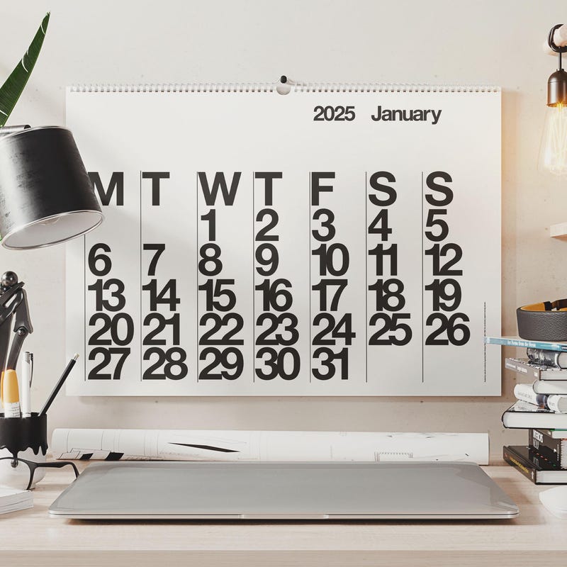 Wall Calendar - Etsy