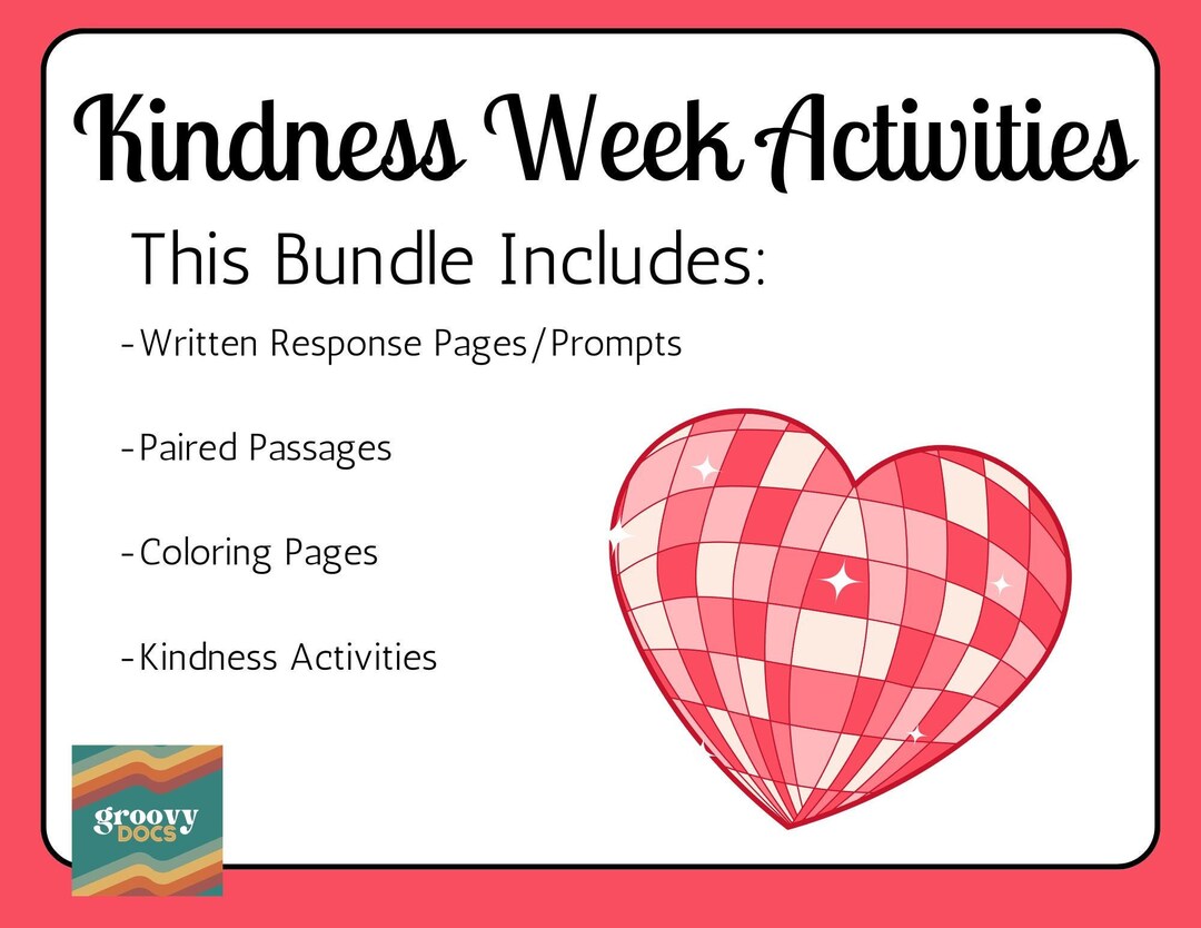 Random Acts of Kindness Bundle - Etsy