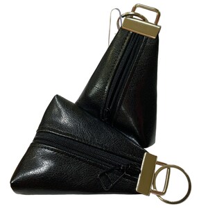 Keychain Triangle Pouch Key Fob 3D - Etsy